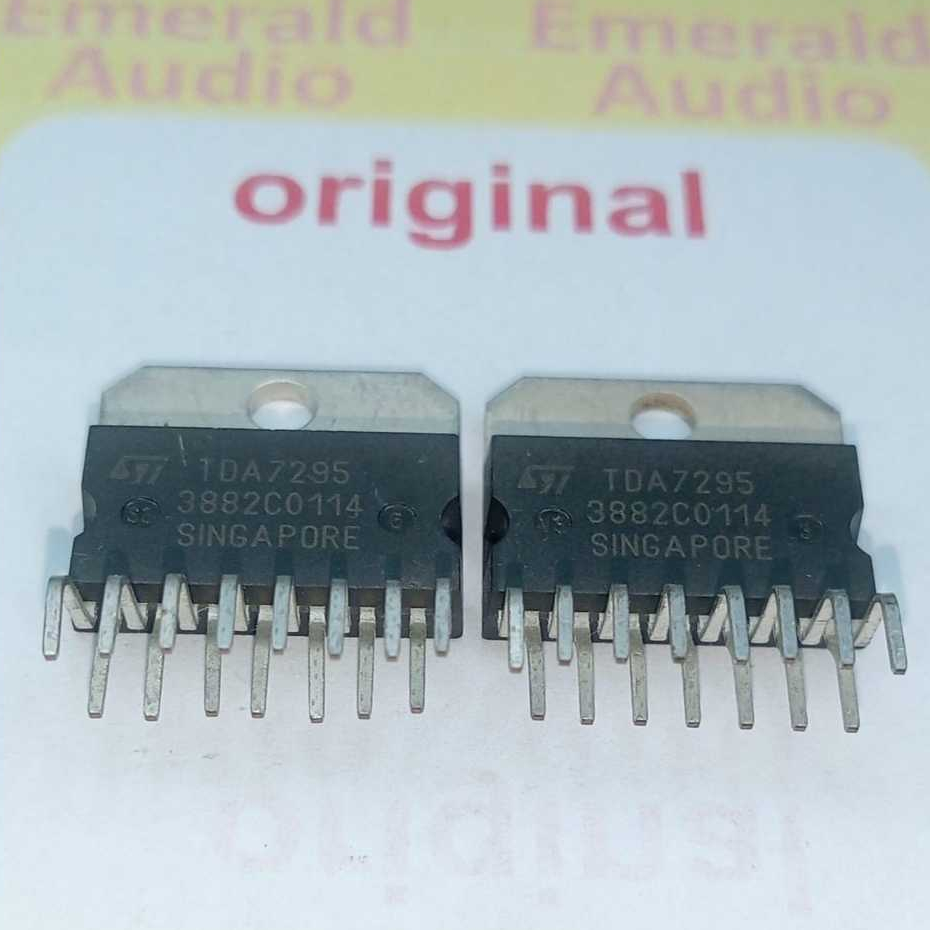 Jual TDA7295 IC POWER AMPLIFIER New Class AB Audio Power Amplifier 2 channel X 80 watt Max DMOS ...