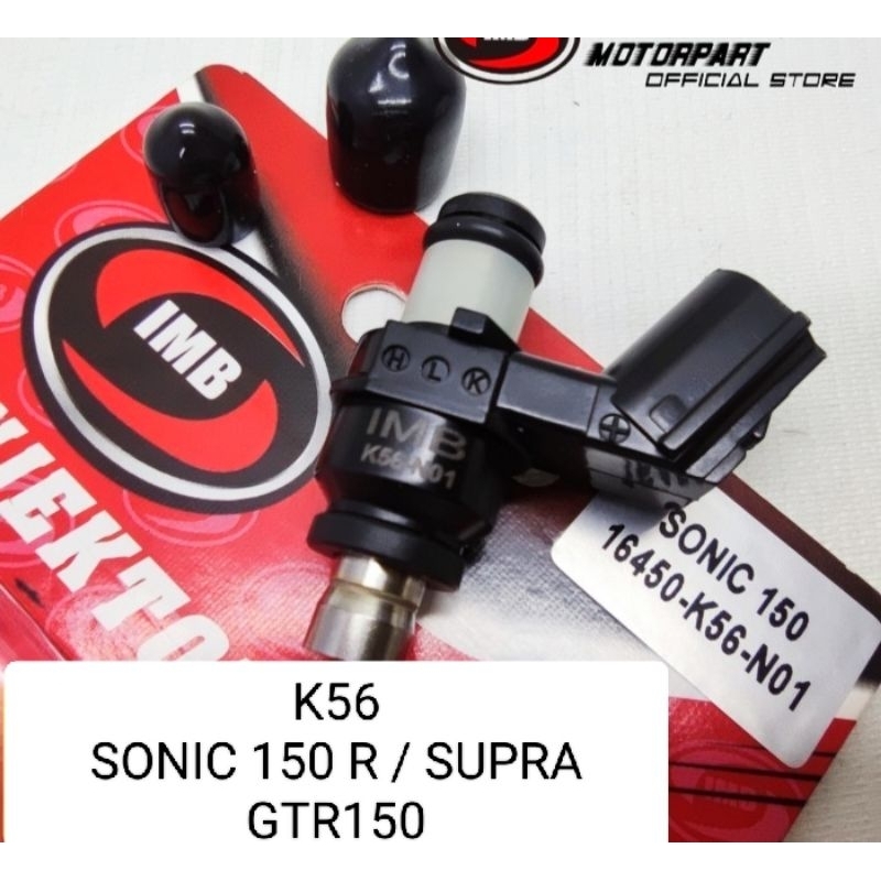 Jual INJEKTOR INJECTOR SONIC 150 R / SUPRA GTR / CBR 150 NEW LED K56 ...