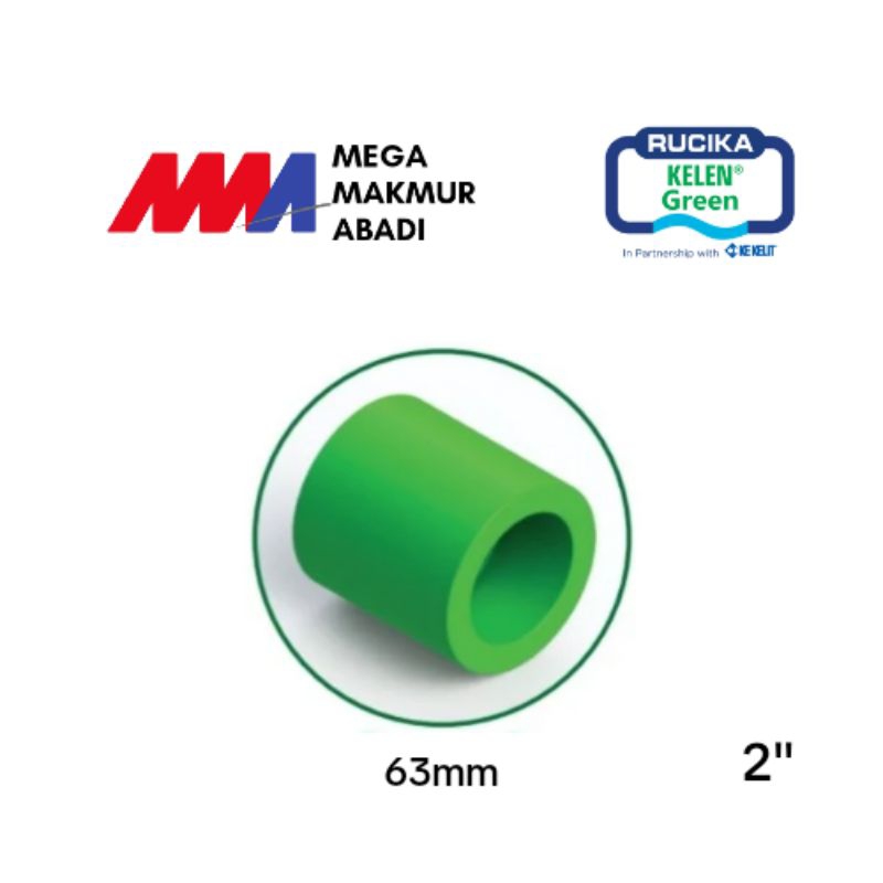 Jual Rucika - Socket / Sock / Sok PPR 2" inch | Shopee Indonesia