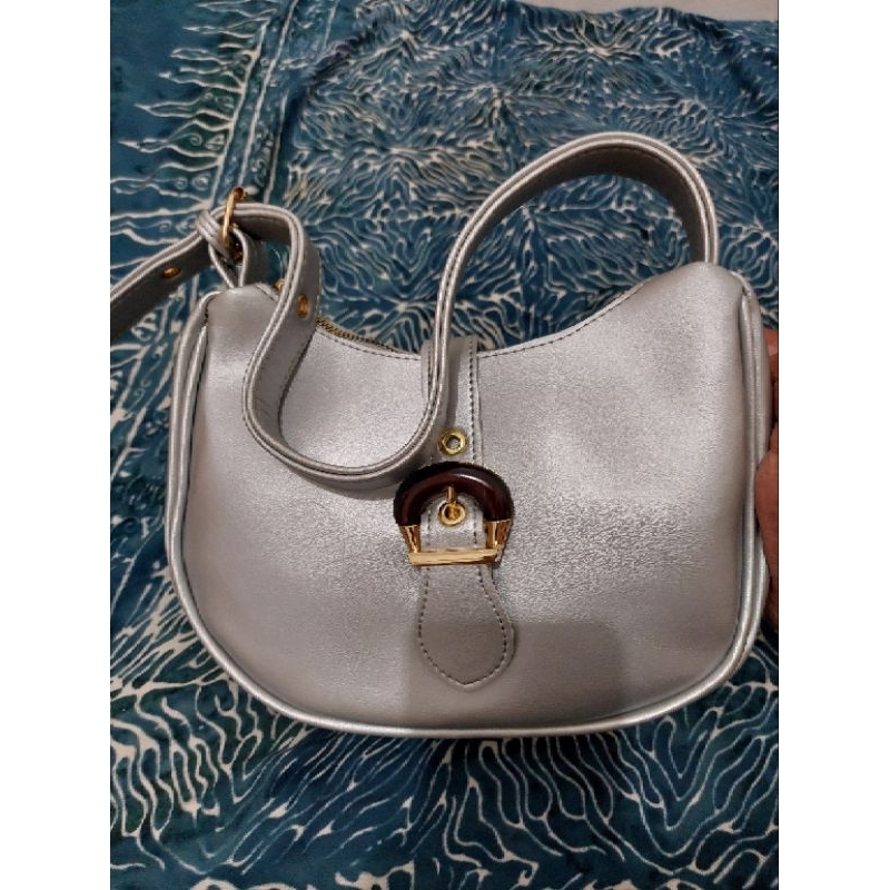 Jual Tas warna silver new | Shopee Indonesia