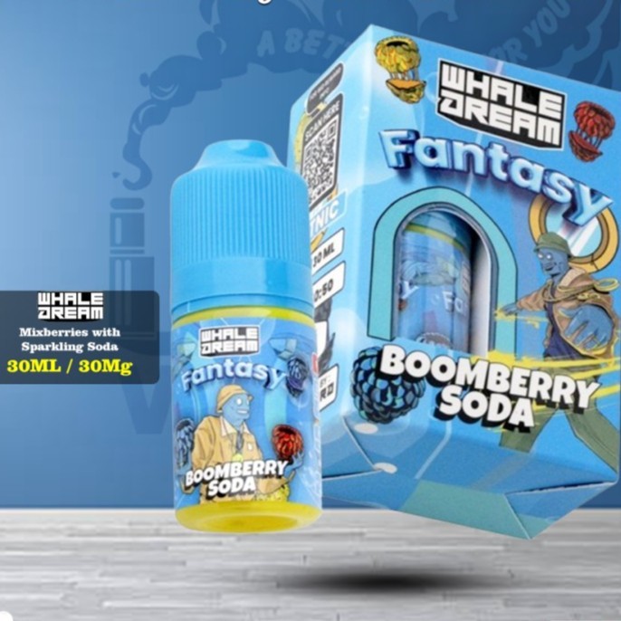 Jual LIQUID WHALE DREAM FANTASY V2 Boomberry Soda 30ML | Shopee Indonesia