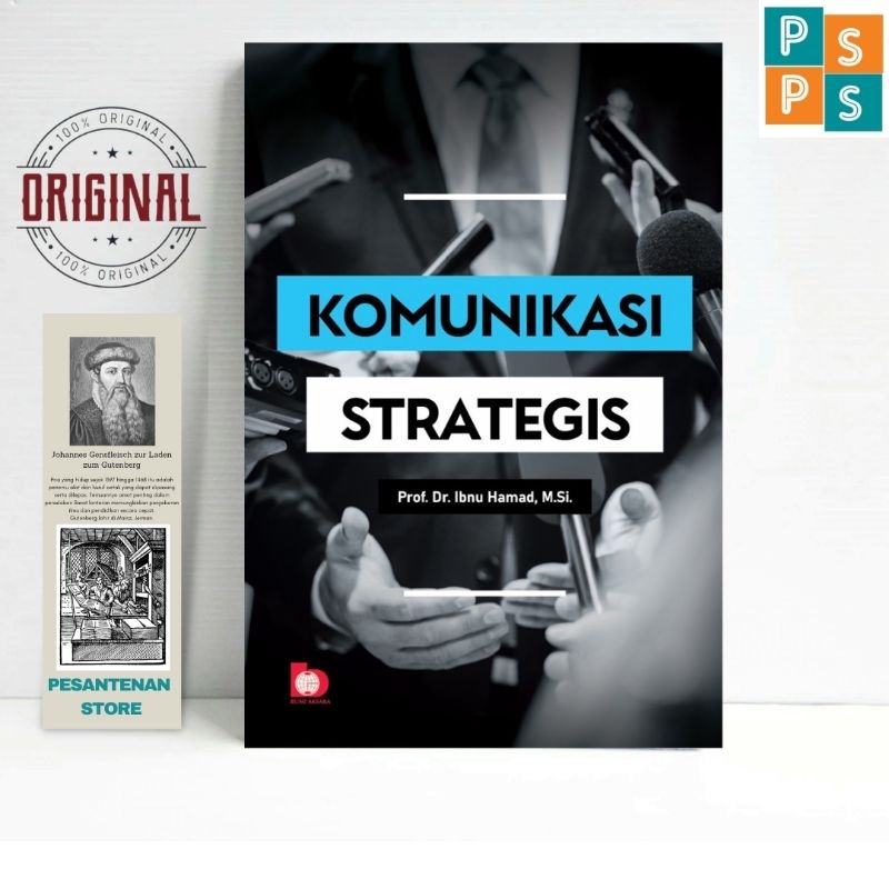 Jual Buku Komunikasi Strategis Prof Dr Ibnu Hamad M si Kode BA24 | Shopee Indonesia