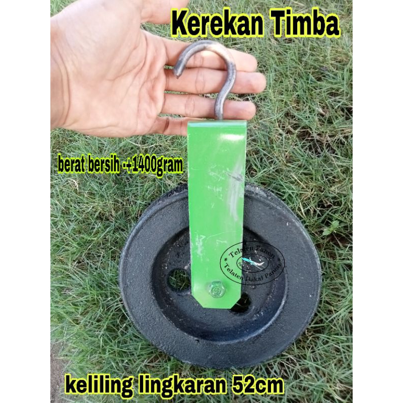 Jual Kerekan timba bahan besi (Alat bantu katrol barang) | Shopee Indonesia