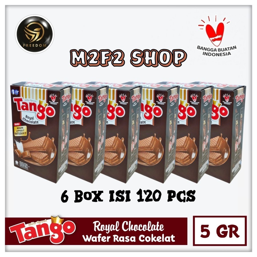 Jual Tango Wafer Royal Chocolate Stick | Krim Cokelat Stik - 5 gr ...