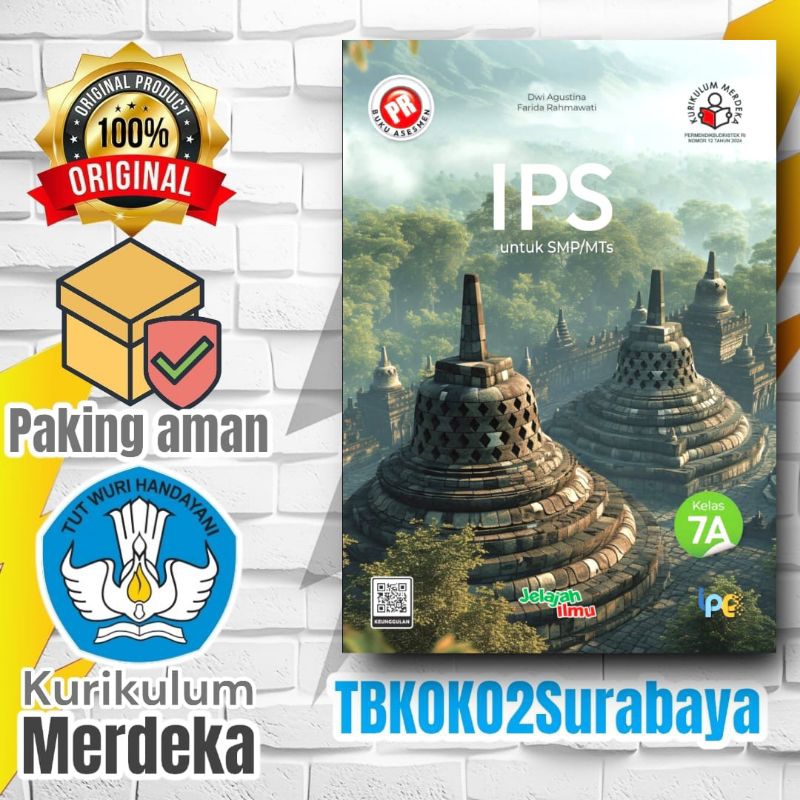 Jual BUKU PR IPS KELAS 7 SEMESTER 1 LKS INTAN PARIWARA KURIKULUM MERDEKA 2024 | Shopee Indonesia
