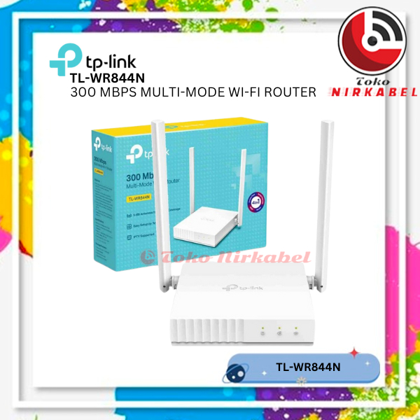Jual TP-Link TL-WR844N 300Mbps Access Point WI-FI Router Tplink WR 844N ...