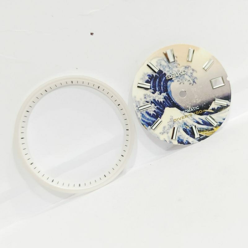 Jual Dial kaganawa putih seri tanggal/tanggal hari/Dial plat/dial jam ...