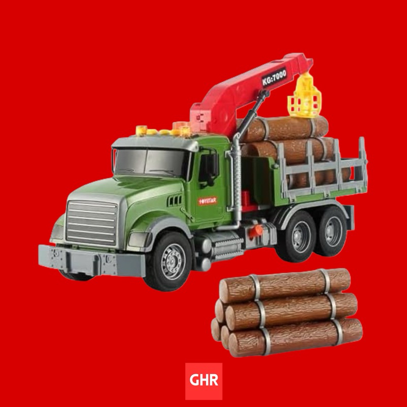 Jual Mainan Truk Pengangkut Kayu Timber ( edukasi anak laki-laki ...