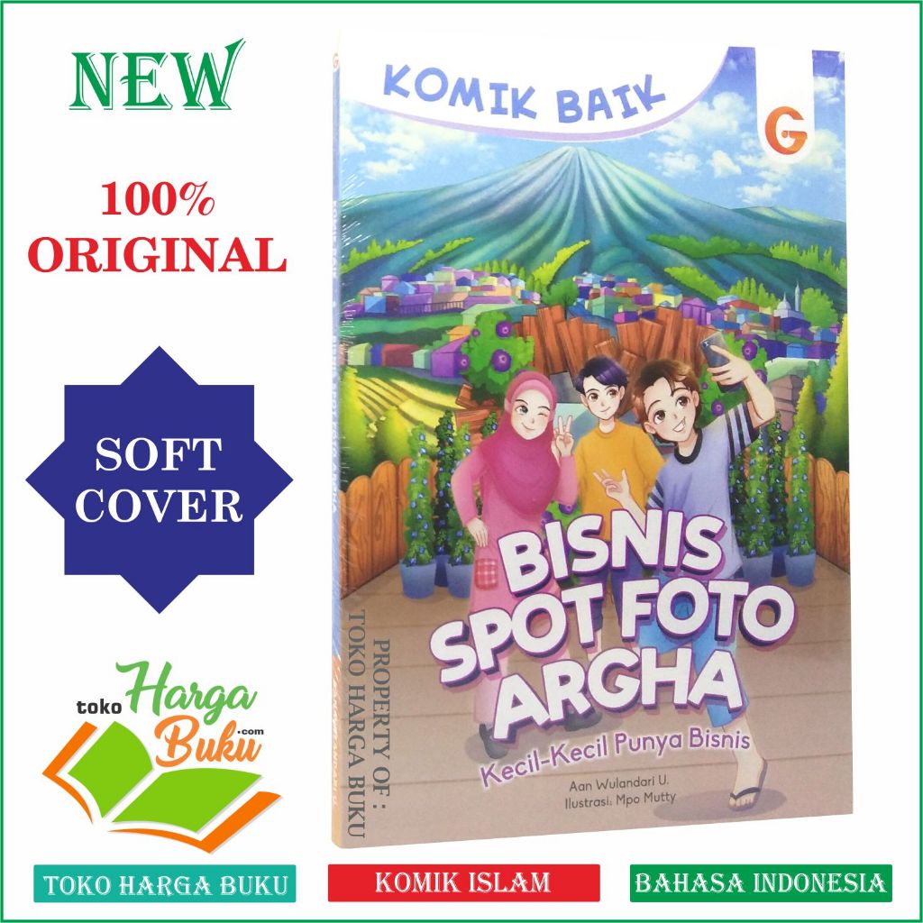 Jual Komik Baik Bisnis Spot Foto Argha Kecil-Kecil Punya Bisnis Buku Anak GIP Penerbit Gema ...