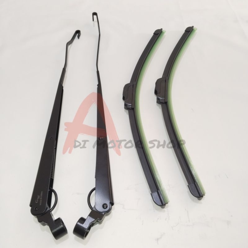 Jual wiper set frameless toyota dyna rino saurus hino dutro | Shopee ...