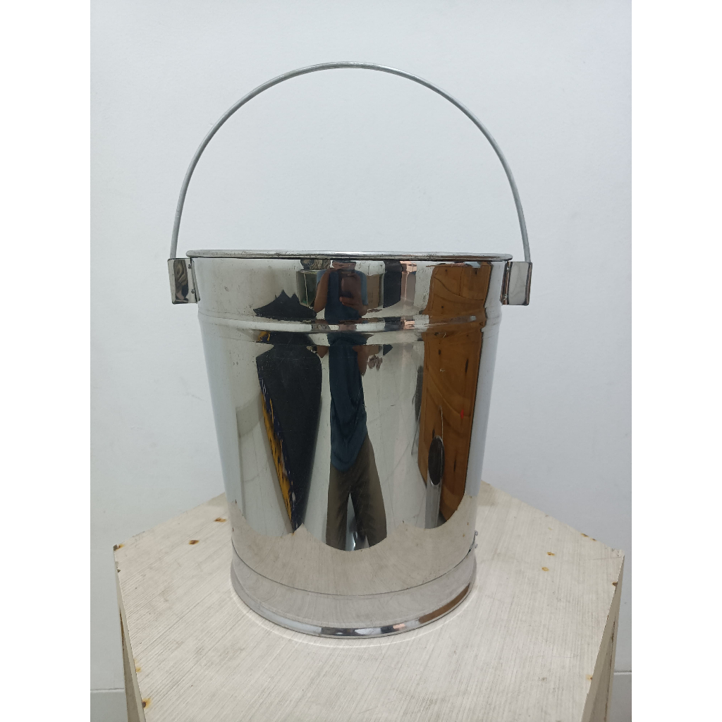 Jual ember bahan stainless 304 10 liter | Shopee Indonesia