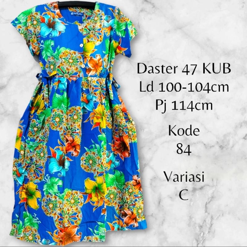 Jual DASTER CHIBI KENCANA UNGU LABEL BIRU KANCING DEPAN HIDUP MENYUSUI ...