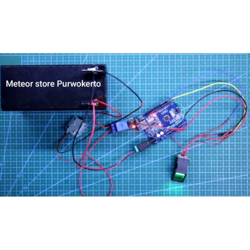 Jual Sistem Pengaman Kunci Otomatis Menggunakan Sensor Fingerprint