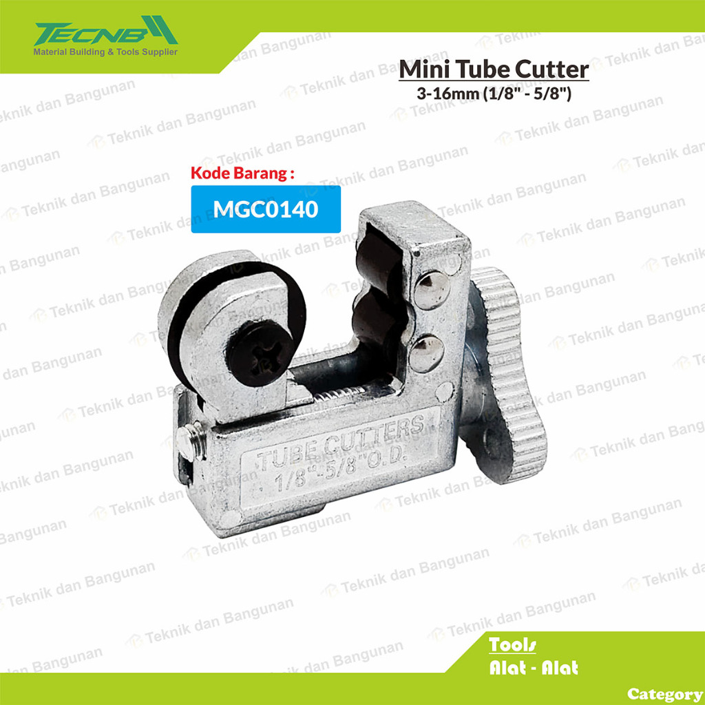 Jual Mini Tube Cutter Pipa Tembaga Kuningan Pemotong Pipa AC CT-127B 3 ...