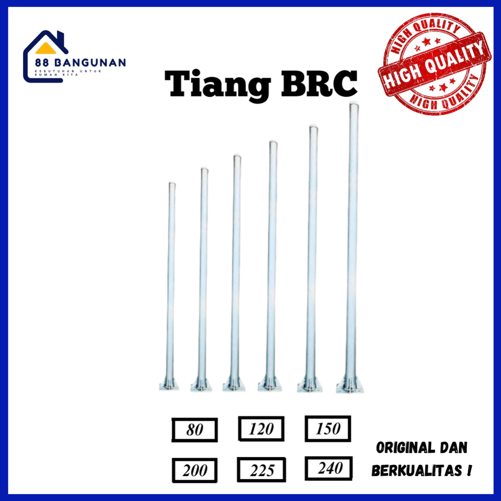 Jual TIANG PAGAR BRC SEMUA UKURAN TERLENGKAP | Shopee Indonesia