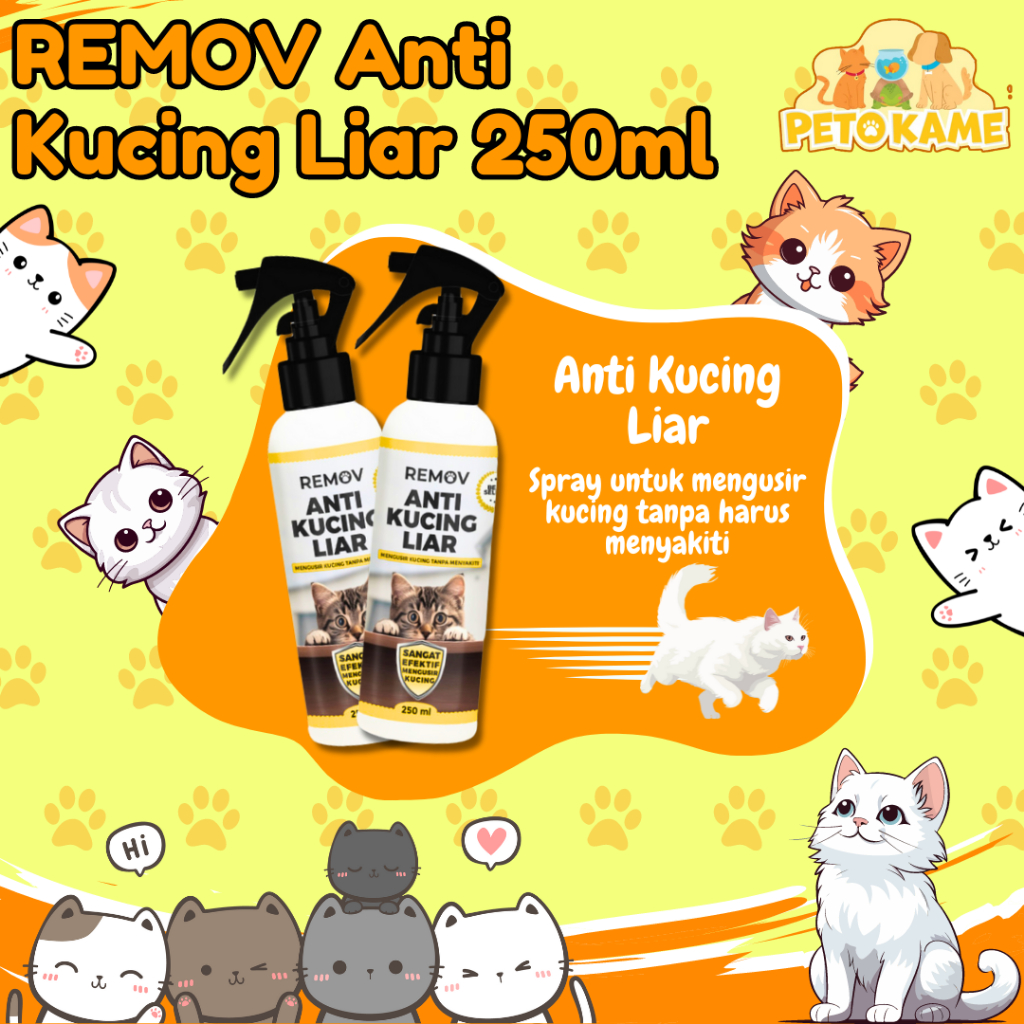 Jual Remov Spray Anti Kucing Liar 250ml | Spray Home Care Anti Tikus ...
