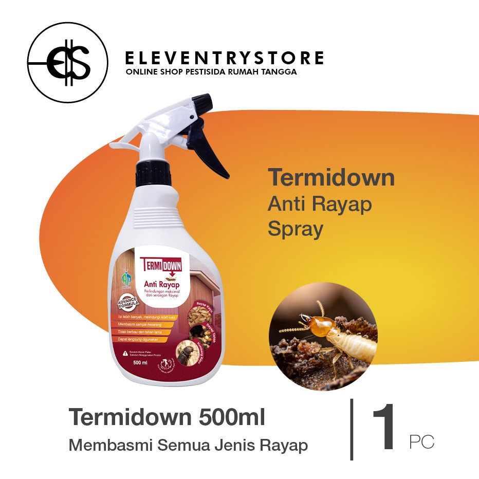 Jual Basmi Rayap Termidown 500 ML Obat Anti Rayap Kayu dan Tanah Ampuh ...