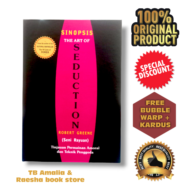 Jual Buku The Art Of Seduction - Seni Rayuan - Robert Greene - Sinopsis | Shopee Indonesia
