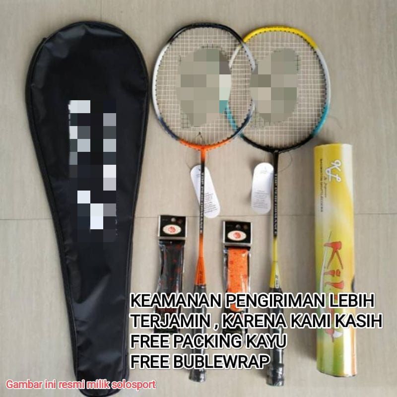 Jual PAKET LENGKAP RAKET BADMINTON | Shopee Indonesia