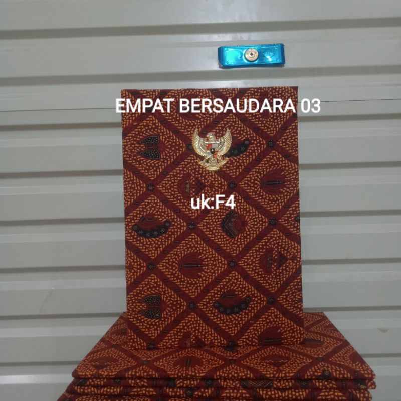 Jual map batik,map kantor,map COATING ready UKURAN:F4 READY STOK.BAHAN ...