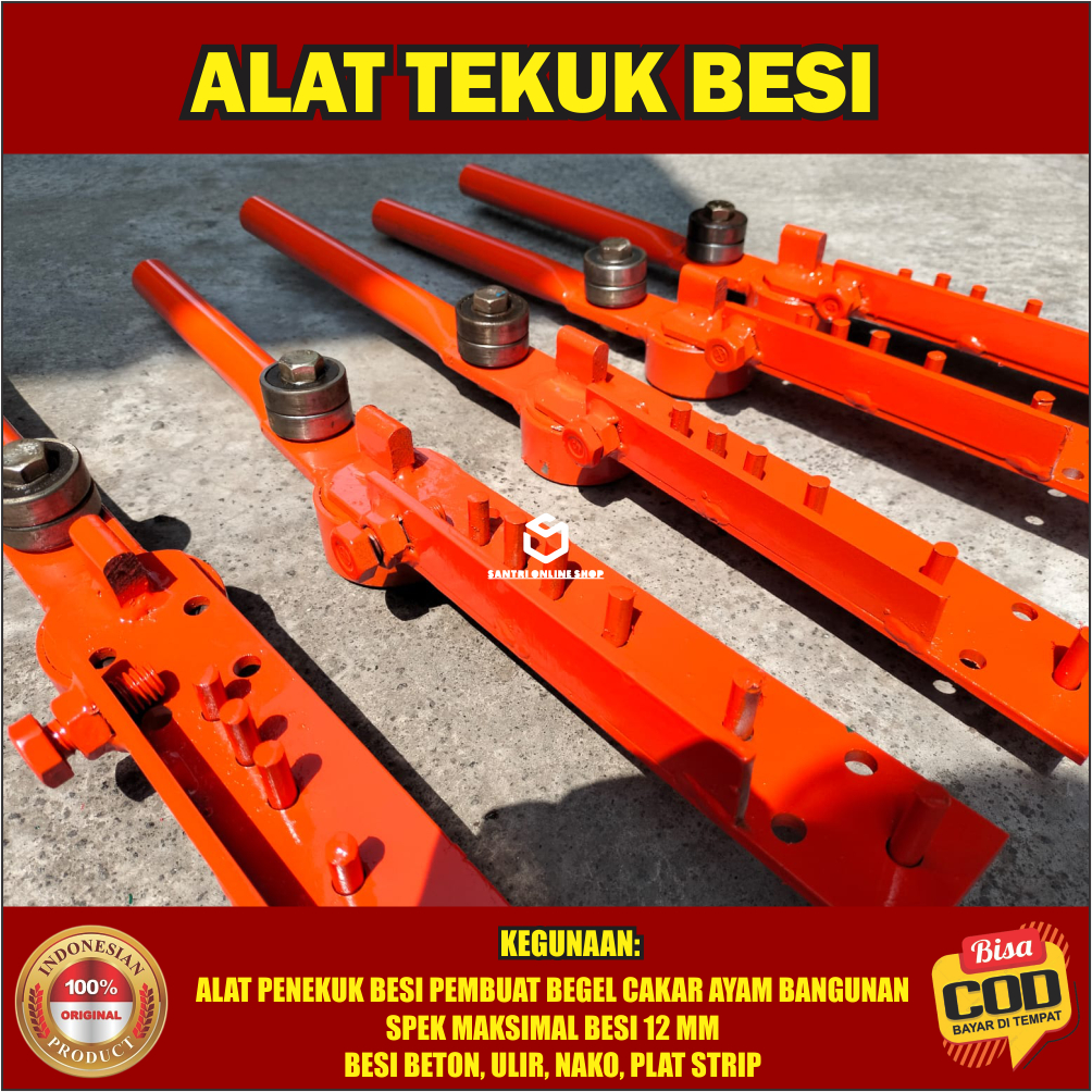 Jual (TERBARU) ALAT TEKUK BESI Penekuk Besi Begel Cakar Ayam Spek 4 ...