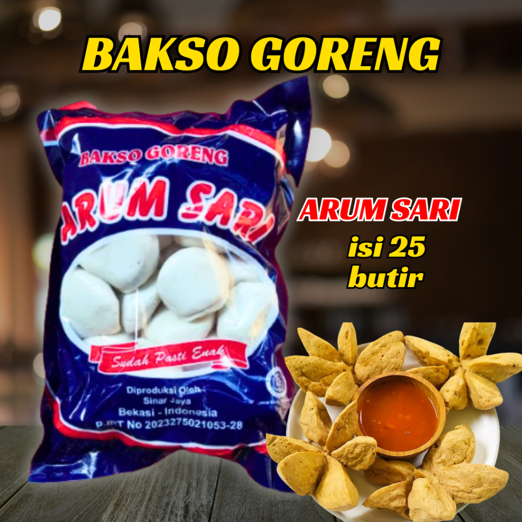 Jual BAKSO GORENG ARUM SARI ISI 25 - BAKSO GORENG ARUMSARI - BASRENG ARUMSARI - BASRENG GEROBAK ...