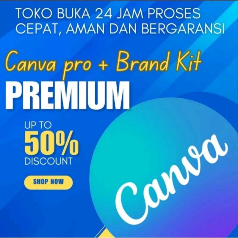 Jual Canva Pro 1 Tahun Full Garansi Untuk Desain Promosi, Logo, PPT ...