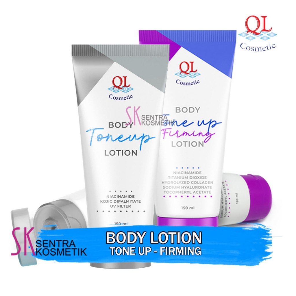 Jual QL Body Lotion Tone Up Firming Lotion 150 ml | Shopee Indonesia
