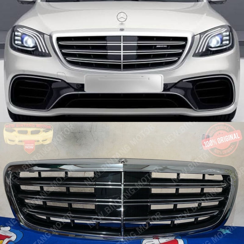 Jual Grill mercedes S Class W222 Facelift original | Shopee Indonesia
