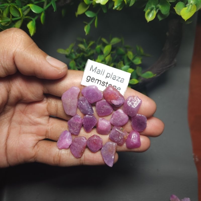Jual Natural batu rubi daging asli natural ( ukuran kecil ) baca ...
