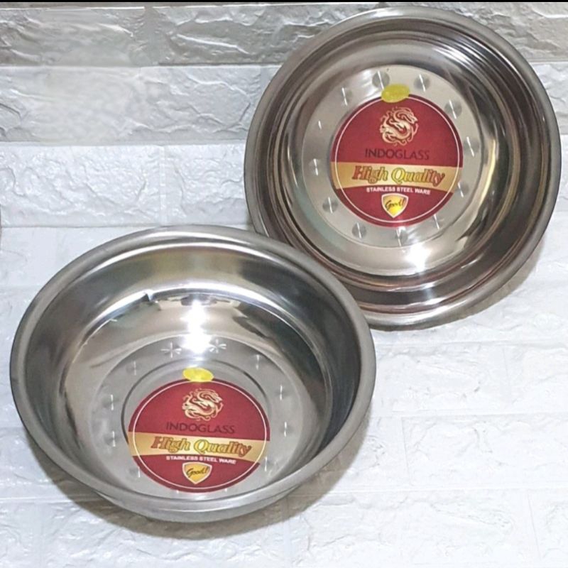 Jual Baskom Stainless Steel / Mangkok Stainless Steel | Shopee Indonesia