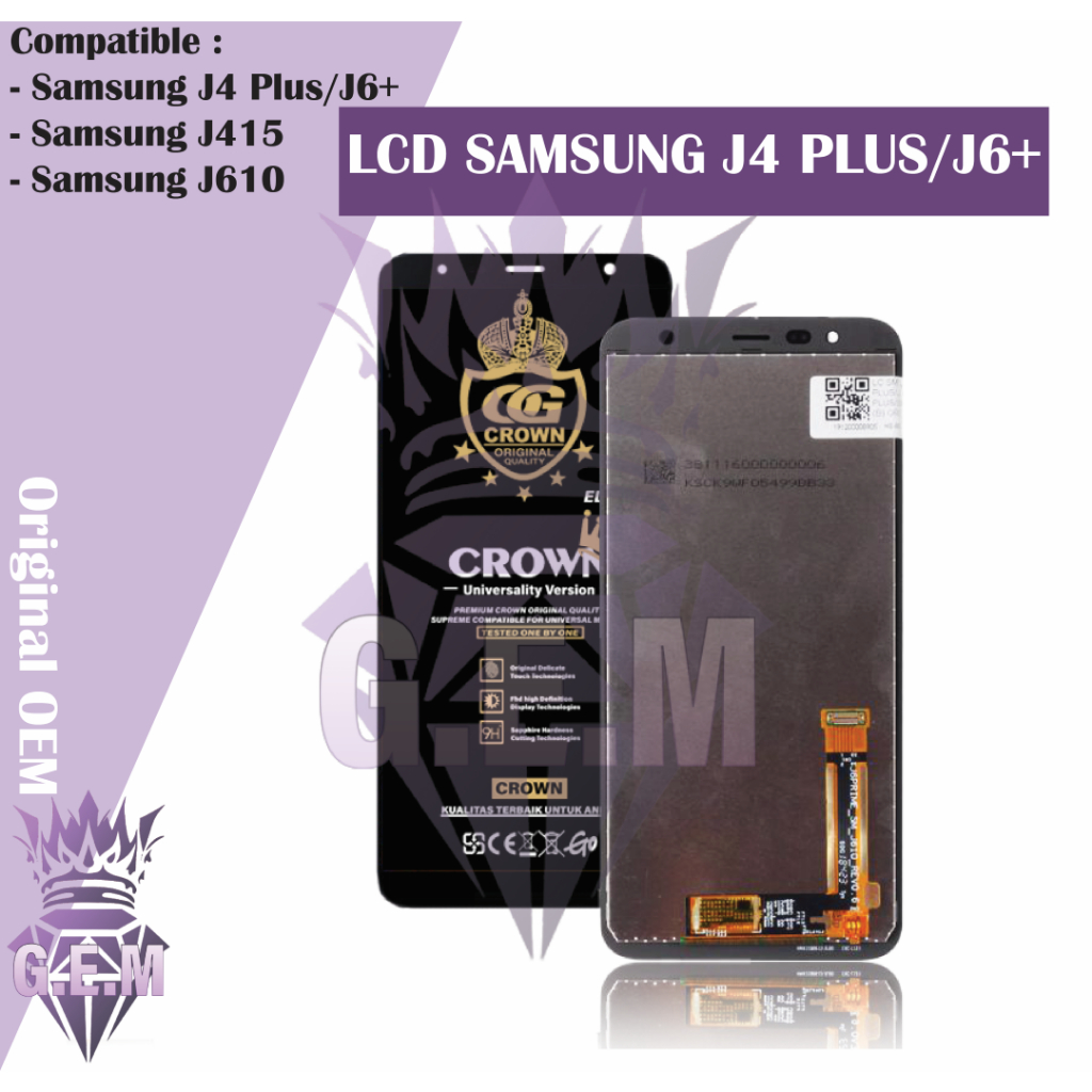 Jual LCD SAMSUNG J4 PLUS / J6 PLUS 2018 J610 J415 TOUCHSCREEN FULLSET ...