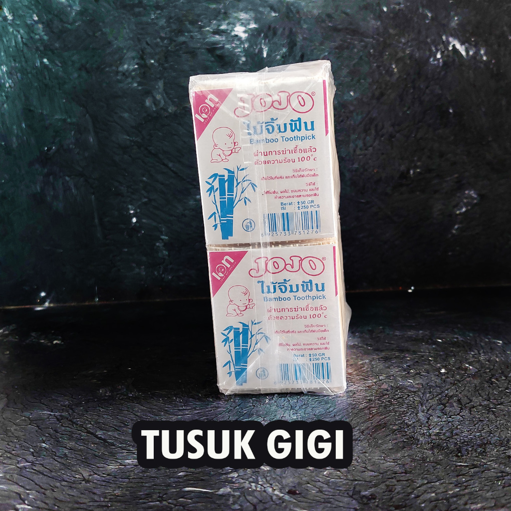 Jual TUSUK GIGI MERK JOJO ISI 250 PCS | Shopee Indonesia