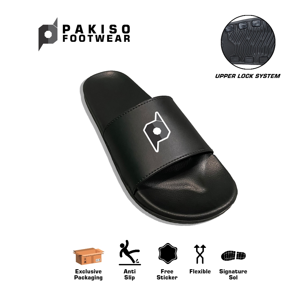 Jual Sandal Slide Casual Wanita Pakiso Distro Original Sandal Slip On ...
