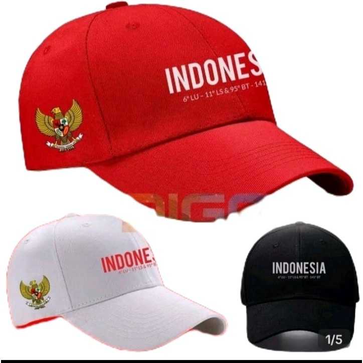 Jual PREMIIM Topi HUT R1 79 Th 17 Agustus Hari Kemerdekaan Indonesia ...