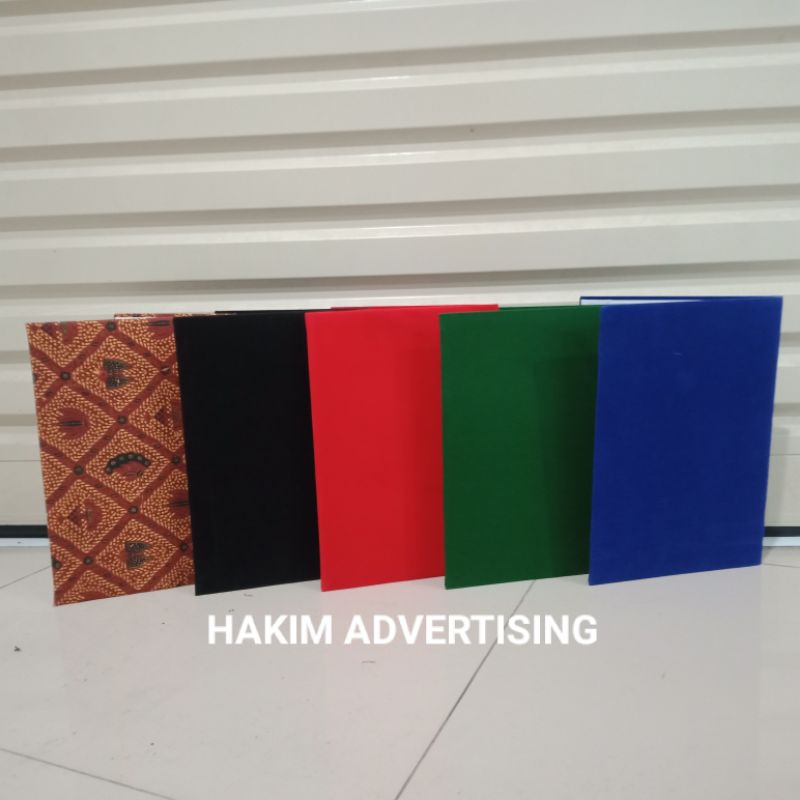 Jual Map bludru upacara, map sekolah, map kantor ukuran A4 ready stock ...