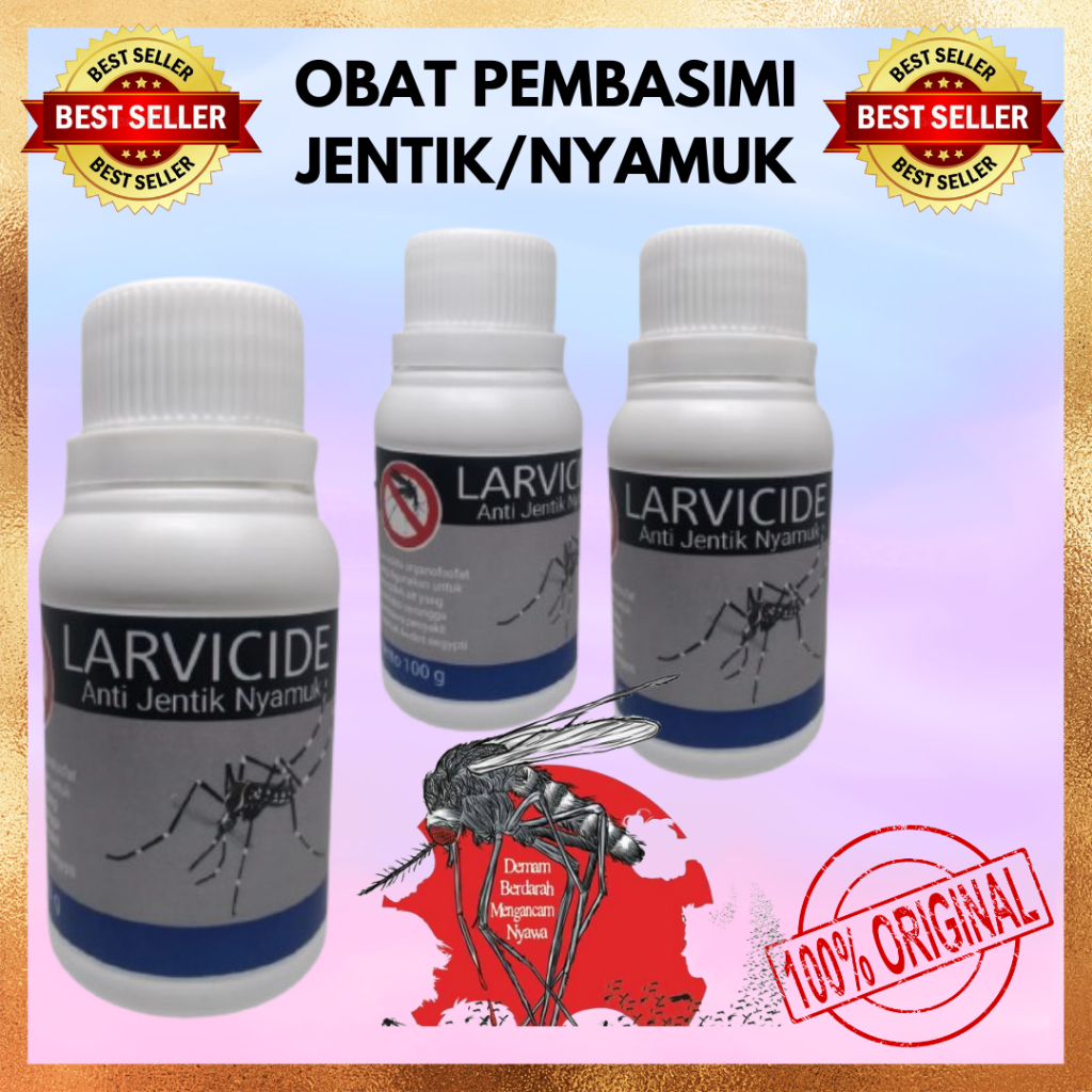 Jual Bubuk Pembasmi Jentik Original Abate Larvicide Ampuh Membunuh ...