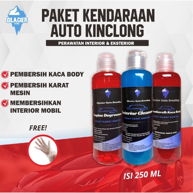 Jual Paket Hemat 3 botol Pembersih Kendaraan Mobil Motor | Shopee Indonesia