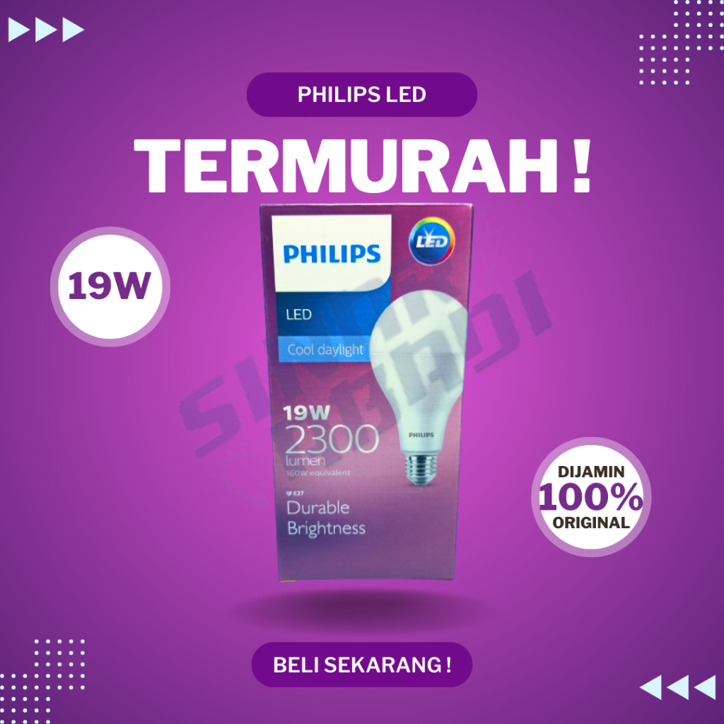 Jual Philips LED MyCare 19W E27 6500K (Putih) | Shopee Indonesia