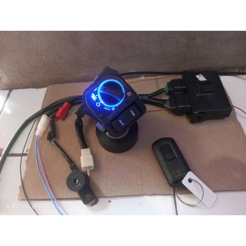 Jual Kunci Keyless Remot Smartkey set Ori Honda PNP Vario 125/150 LED ...