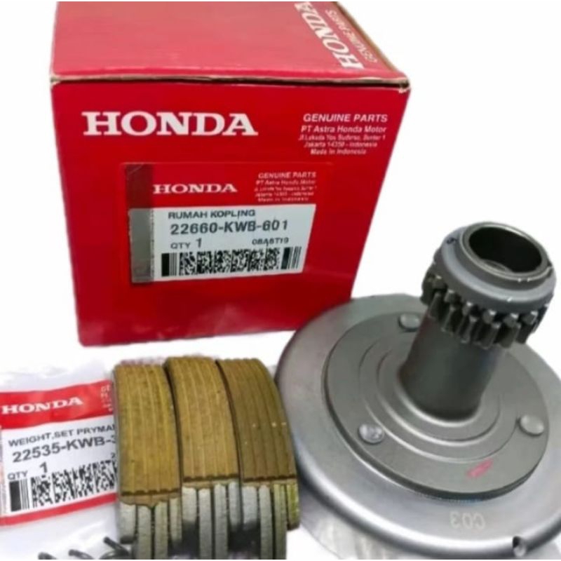 Jual Lonceng Set Kampas Ganda Only Honda Blade Revo Absolute | Shopee Indonesia