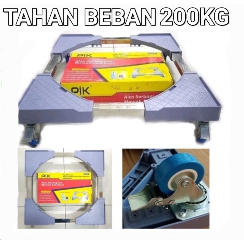 Jual RODA KULKAS RODA MESIN CUCI PIK AK 189 stainless steel Roda Bisa ...