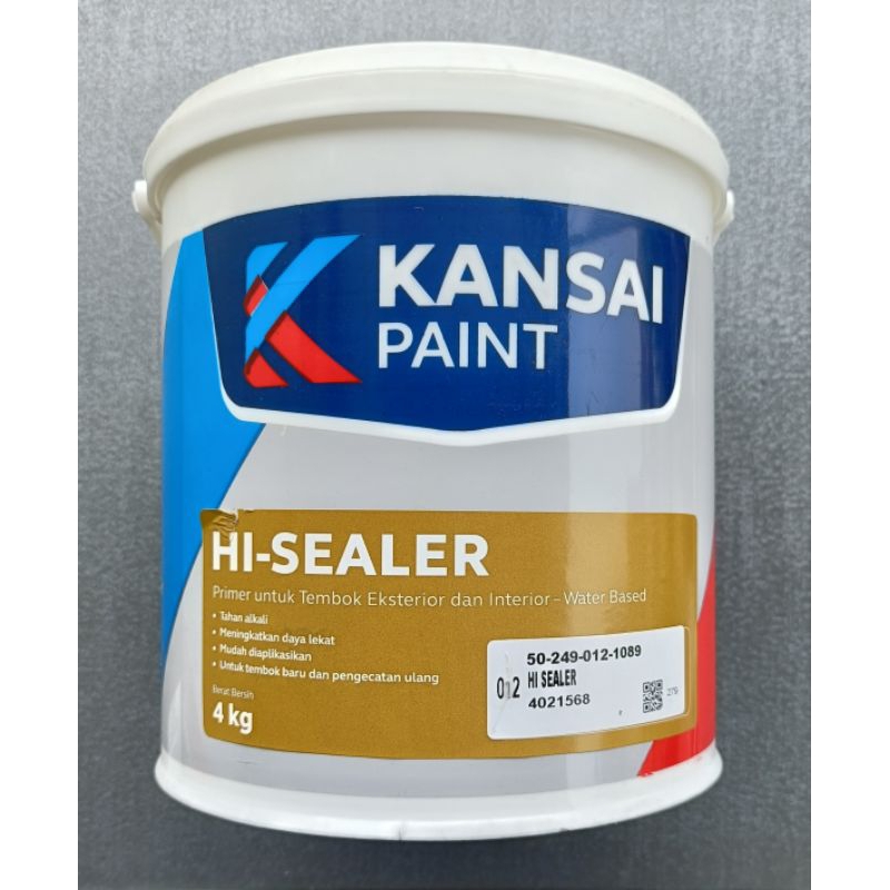 Jual Cat Dasar Tembok Hi-Sealer Galon 4 kg Kansai Paint Interior ...