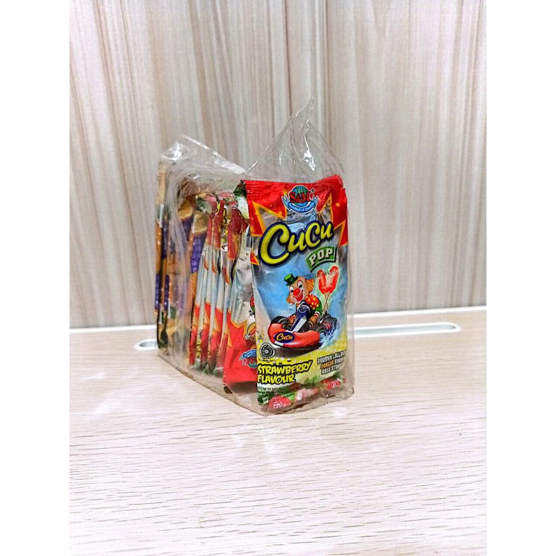 Jual Cucu Pop Strawberry isi 20pcs | Shopee Indonesia