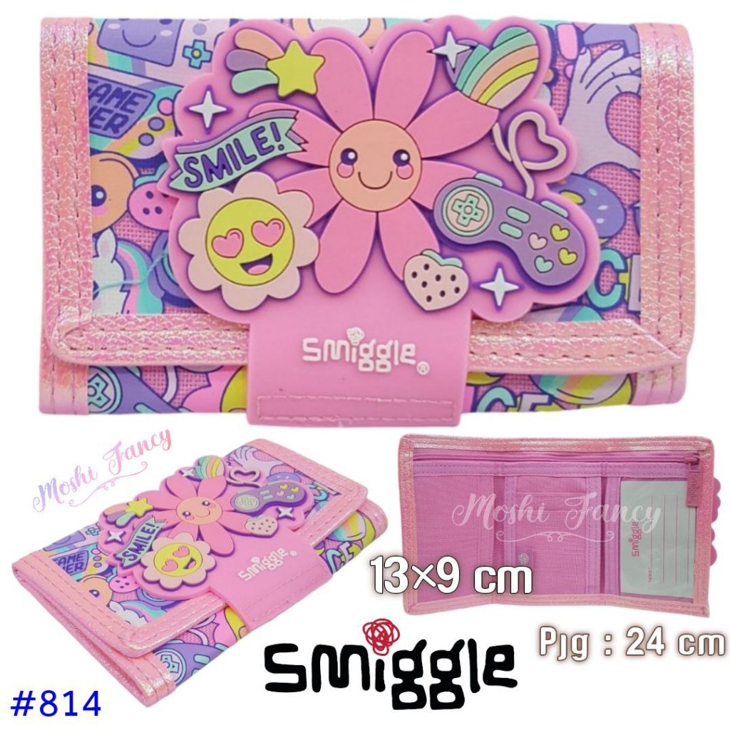 Jual Dompet Smiggle Epic Flower / Dompet Smiggle Lipat Anak Perempuan ...