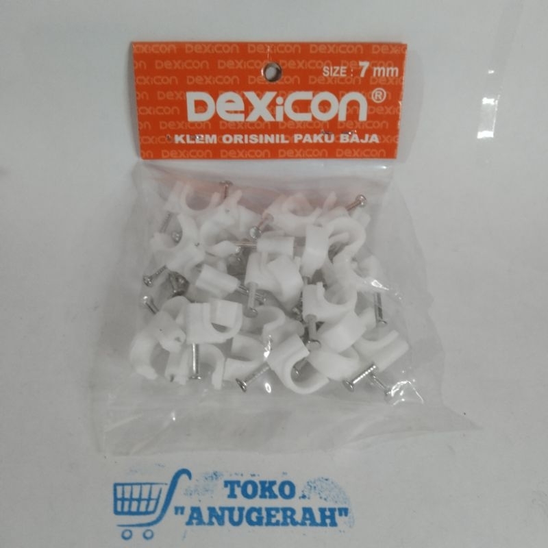 Jual Clem kabel uk. 7mm isi -+30pc paku baja murah | Shopee Indonesia