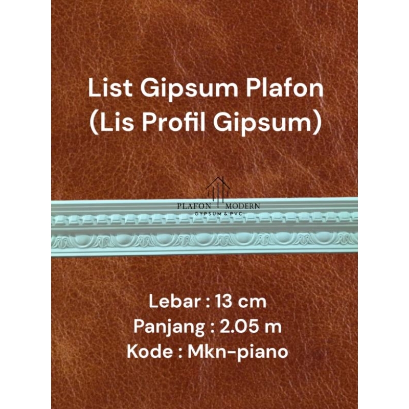 Jual Lis siku gypsum motif matakebo piano 13 cm / List gypsum plafon ...