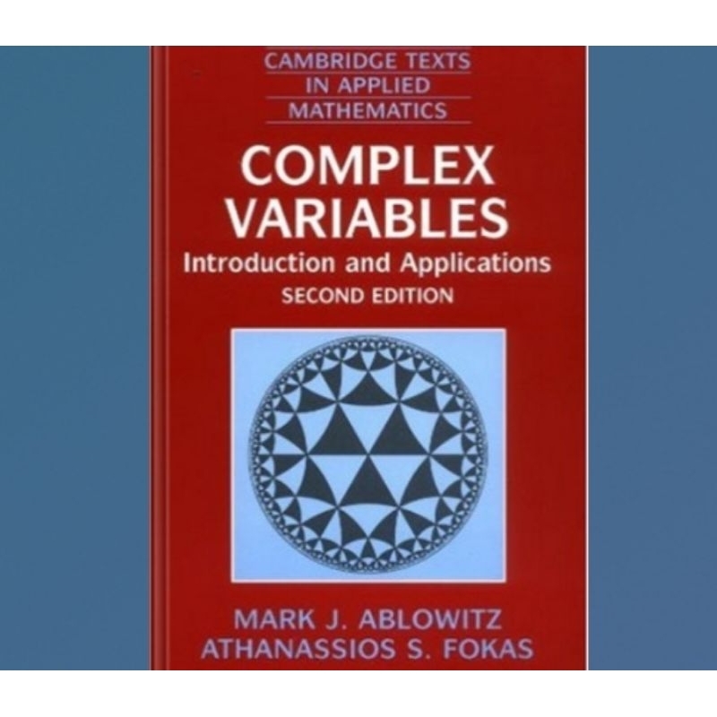 Jual Buku Complex Variables: Introduction and Applications | Shopee ...