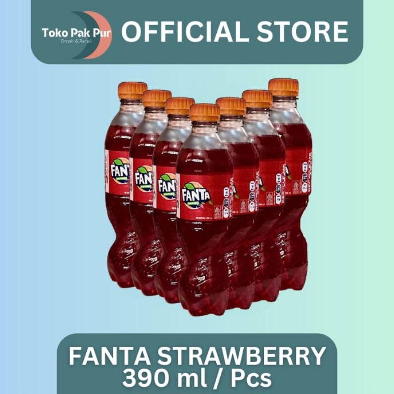 Jual Fanta Strawberry 390ml Kemasan Ekonomis | Shopee Indonesia