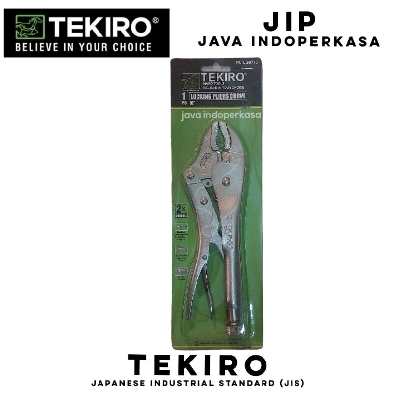 Jual TEKIRO PL-LG0770 TANG BUAYA BENGKOK 10 INCH TANG JEPIT | Shopee ...
